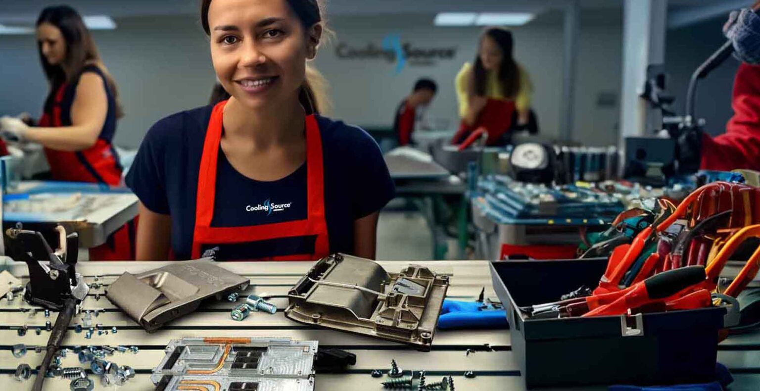 Heatsink Assembly – Mechanical Industrial Assembly